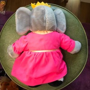 Gund | Toys | 989 Vintage Gund Safari Babar And Queen Celeste 13 Plush ...